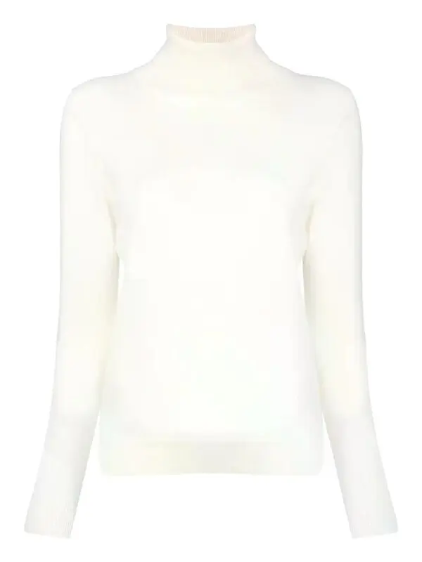 N.peal Roll Neck Jumper - Neutrals