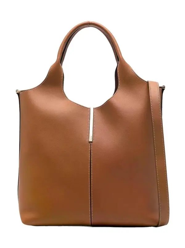 TOD'S Leather Tote Bag - Brown