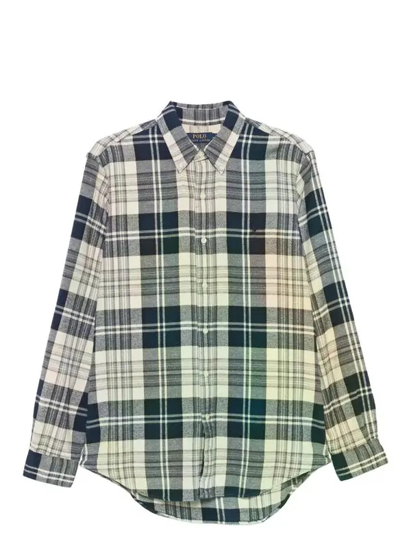 Polo Ralph Lauren Plaid-check Shirt - Blue