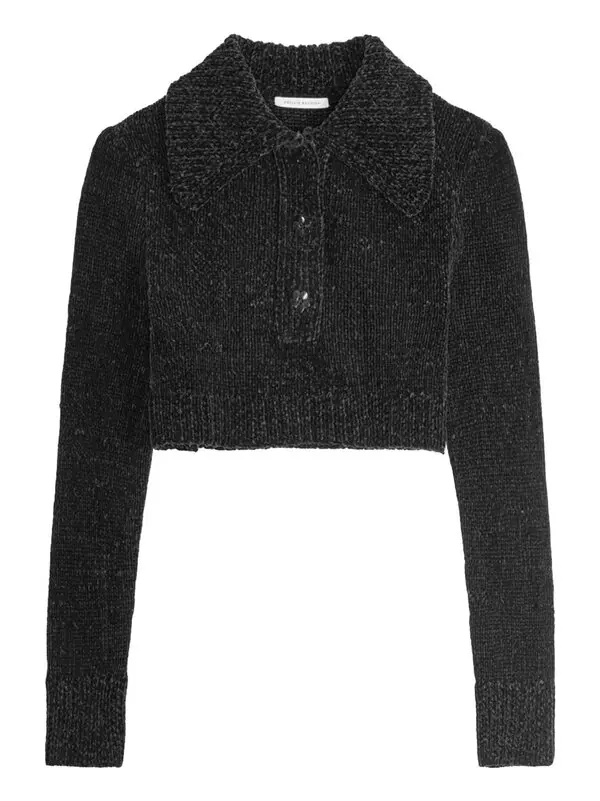 Cecilie Bahnsen Cropped Jumper - Black