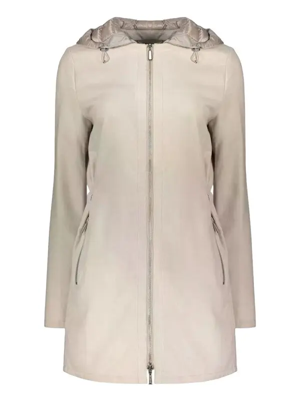 MOORER Cleomed Coat - Neutrals