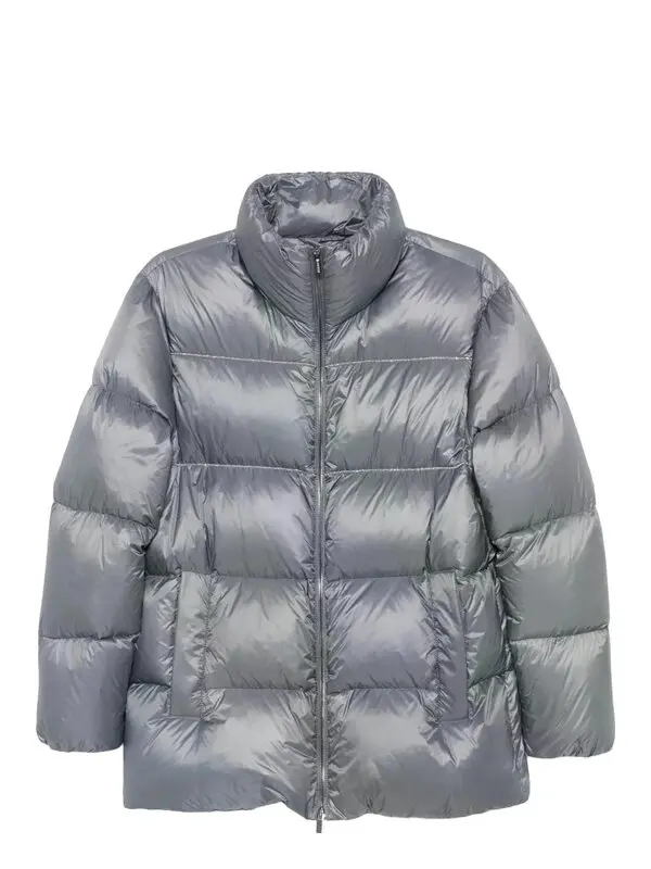 Peserico Quilted Down Jacket - Grey