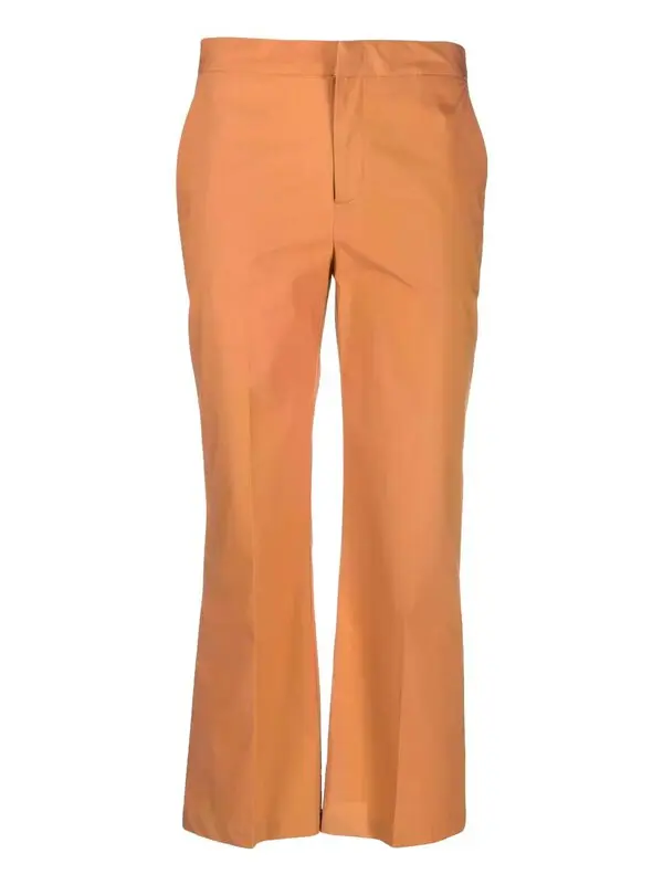 TWINSET Cropped Tailored Trousers - Orange