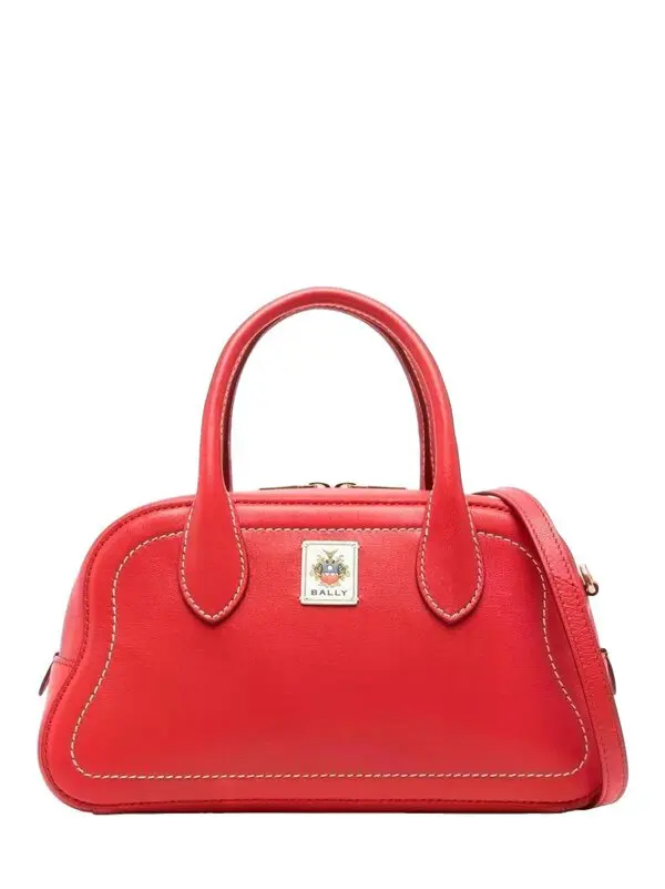 Bally Logo-patch Tote Bag - Red