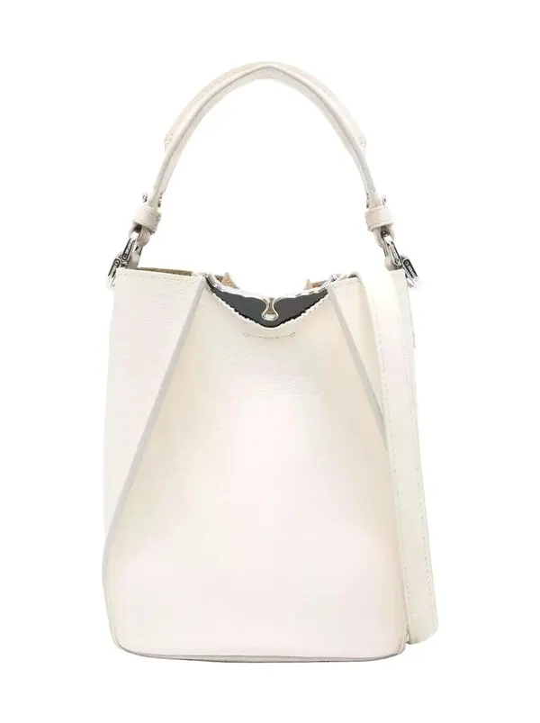 Zadig&Voltaire Borderline Leather Bucket Bag - Neutrals