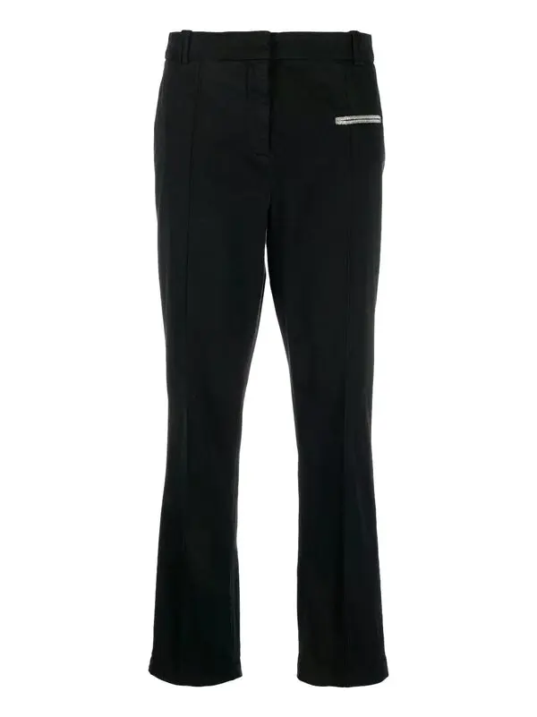 Fabiana Filippi Straight-leg Trousers - Black