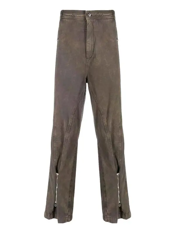 BLUEMARBLE Zip-detail Straight-leg Jeans - Neutrals