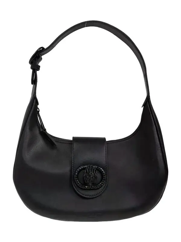 Kurt Geiger Drench Leather Tote - Black