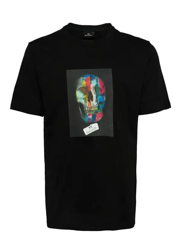 Paul Smith Organic Cotton T-shirt - Black