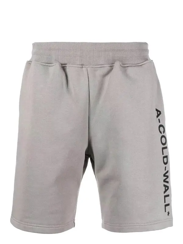 A-COLD-WALL* Logo-print Track Shorts - Grey