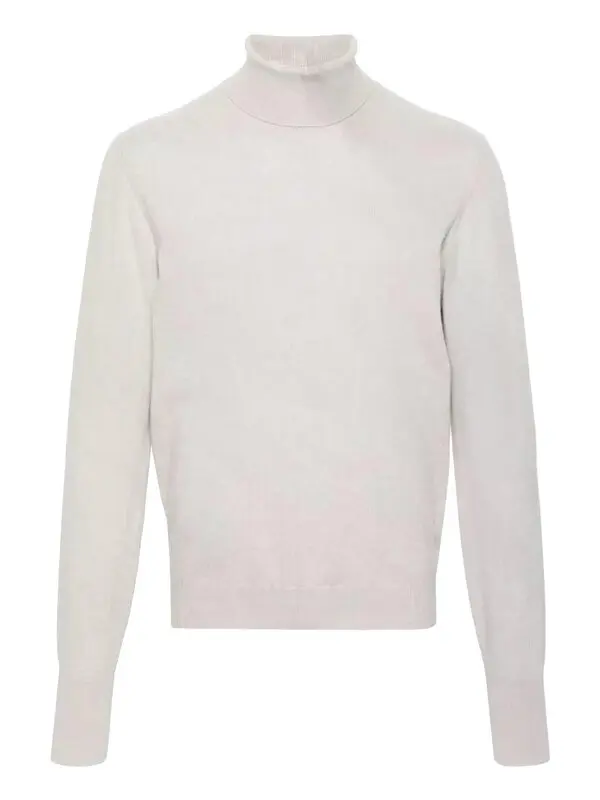 DRUMOHR Cashmere Roll Neck Sweater - Neutrals