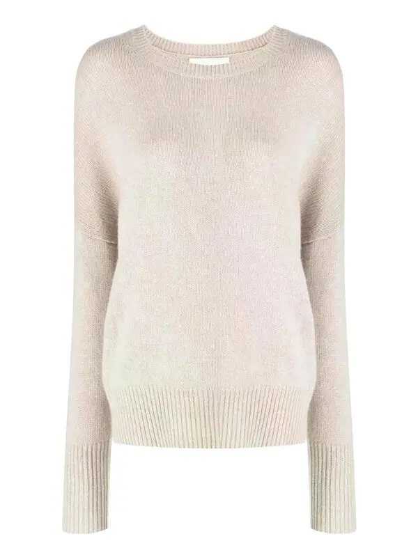 LISA YANG Extra-long Sleeved Cashmere Jumper - Neutrals