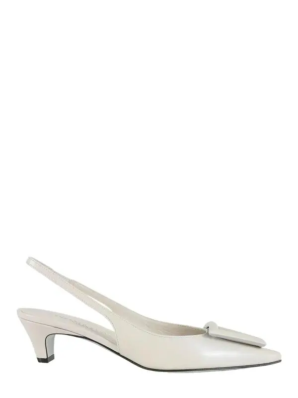 Roberto Festa Dorien Leather Pumps - White