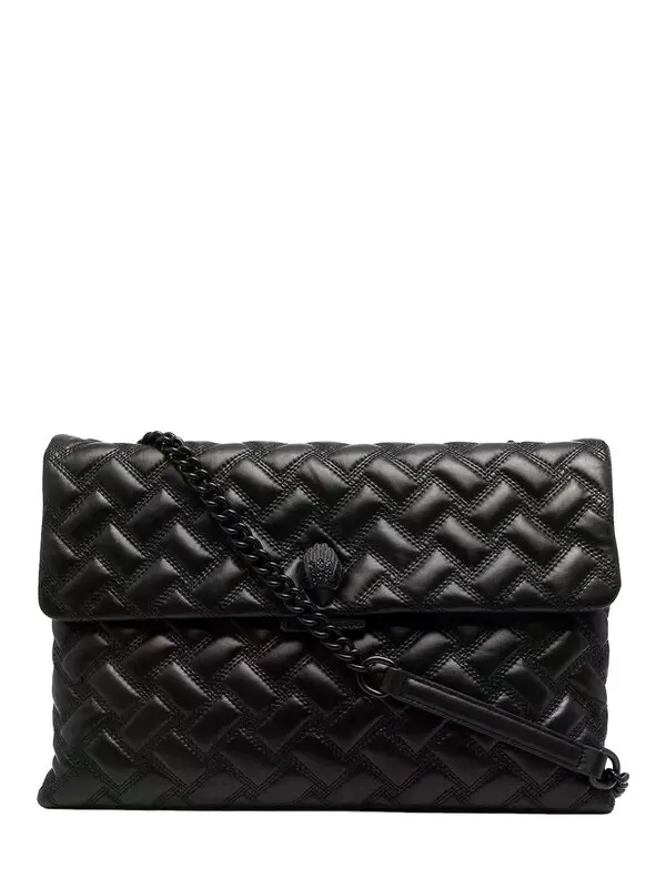 Kurt Geiger Xxl Kensington Drench Quilted Tote Bag - Black
