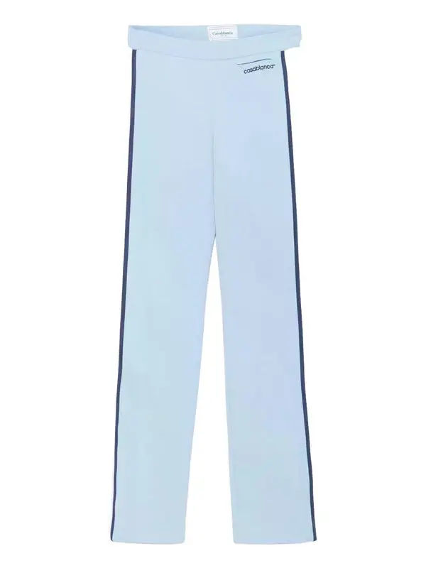 Casablanca Piqué Track Pants - Blue
