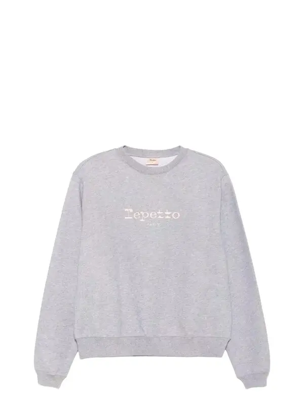 Repetto Embroidered Logo Sweatshirt - Grey