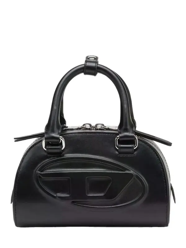 DIESEL® 1dr Dome Crossbody Mini Bag - Black