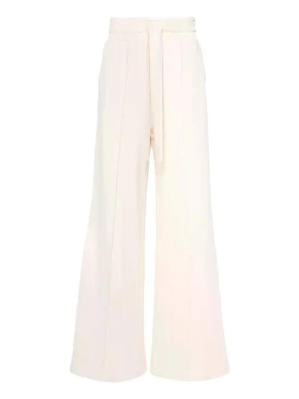 TWINSET Palazzo Track Trousers - Neutrals
