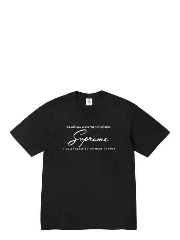 Supreme X Martine Rose T-shirt - Black
