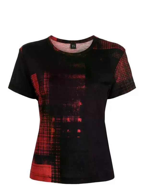 Y’s Graphic-print Jersey T-shirt - Red