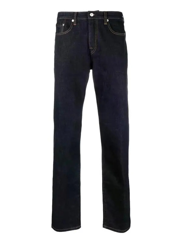 Paul Smith Straight-leg Denim Jeans - Blue