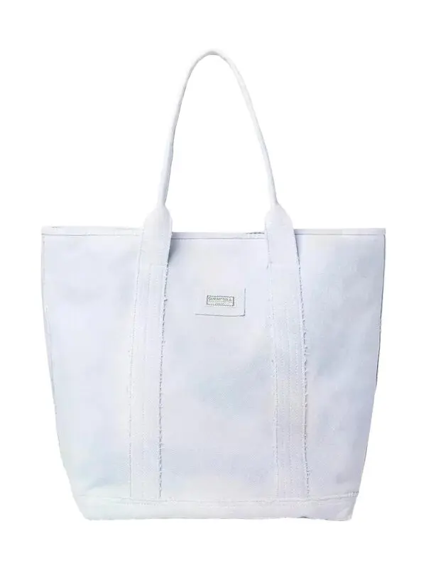 Guess Logo-appliqué Tote Bag - Blue