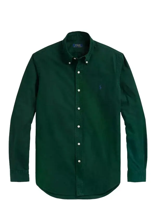 Polo Ralph Lauren Polo Pony Button-up Cotton Shirt - Green