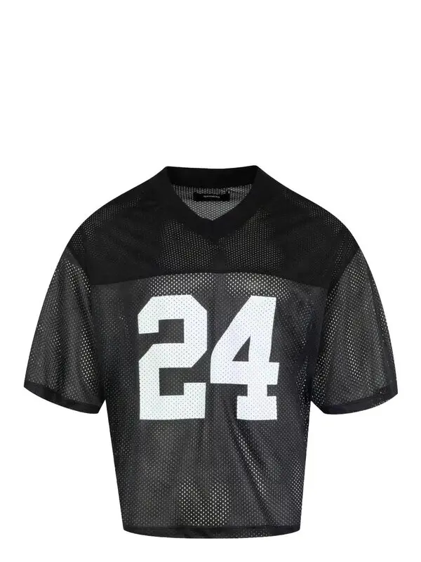 NAHMIAS 24 Mesh T-shirt - Black