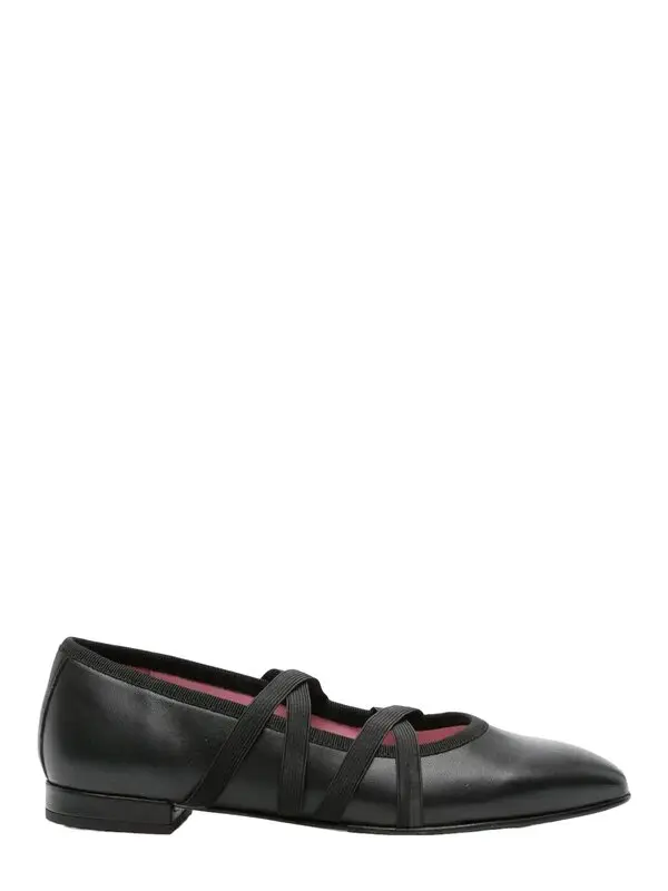 CAREL Tutu Suede Ballerina Shoes - Black