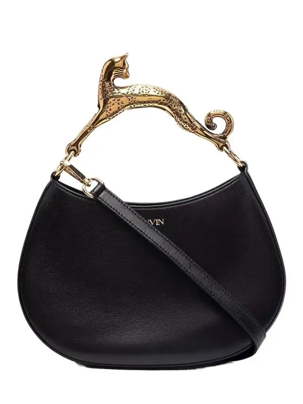 LANVIN Embellished-handle Tote Bag - Black