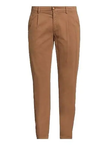 JACOB COHЁN Tapered Twill Trousers - Beige