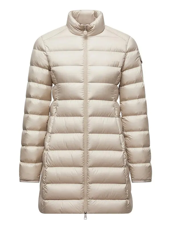 Moncler Igesse Mid-length Down Jacket - Beige