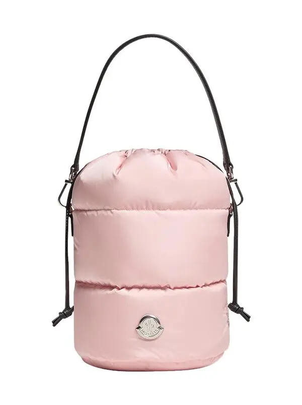 Moncler Caradoc Water-repellent Bucket Bag - Pink