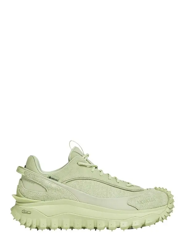 Moncler Trailgrip Momint Nubuck & Suede Sneakers - Green