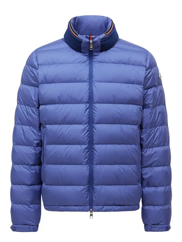 Moncler Brendann Short Down Jacket - Blue
