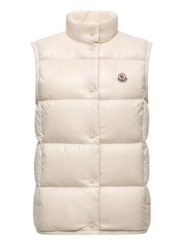 Moncler Badia Down Vest - White