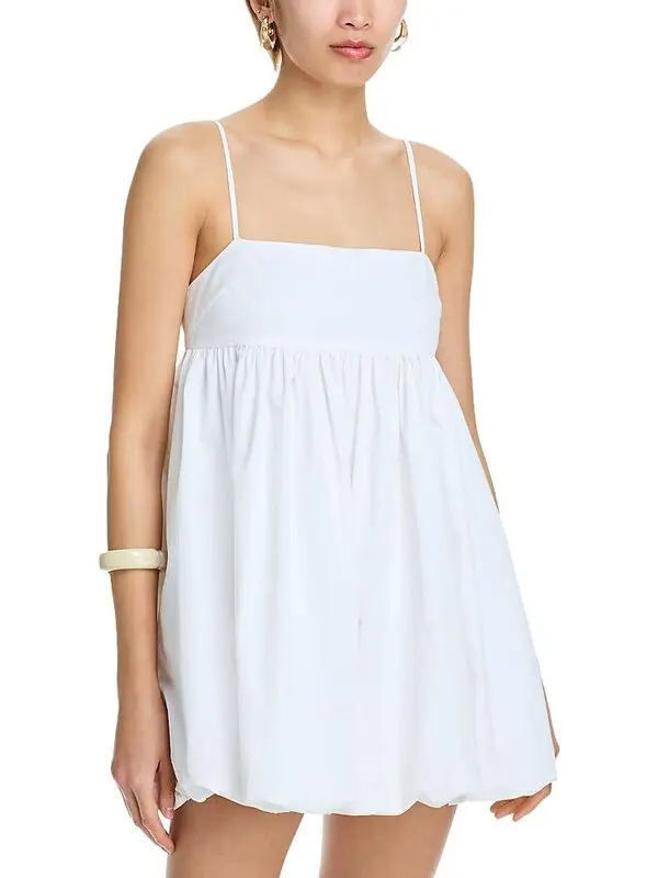 Solid & Striped Charlotte Poplin Dress - Optic White