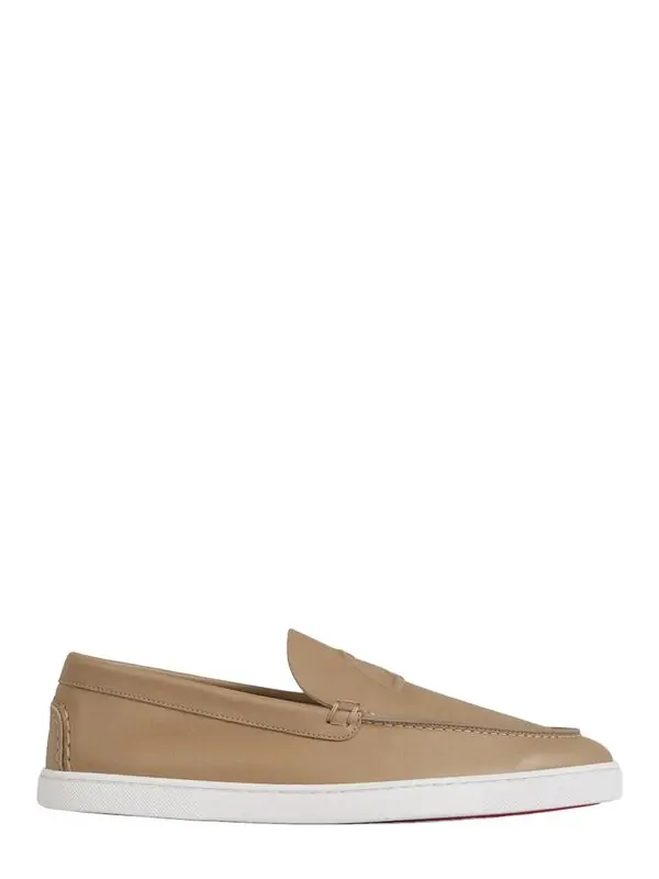 CHRISTIAN LOUBOUTIN Varsiboat Slip-on Sneakers - Brown