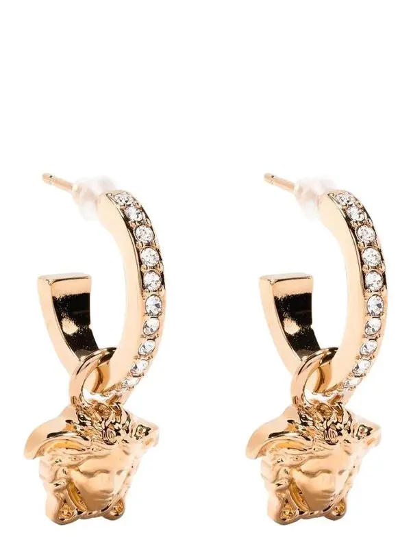 Versace Bijoux Hoop Earrings - Gold