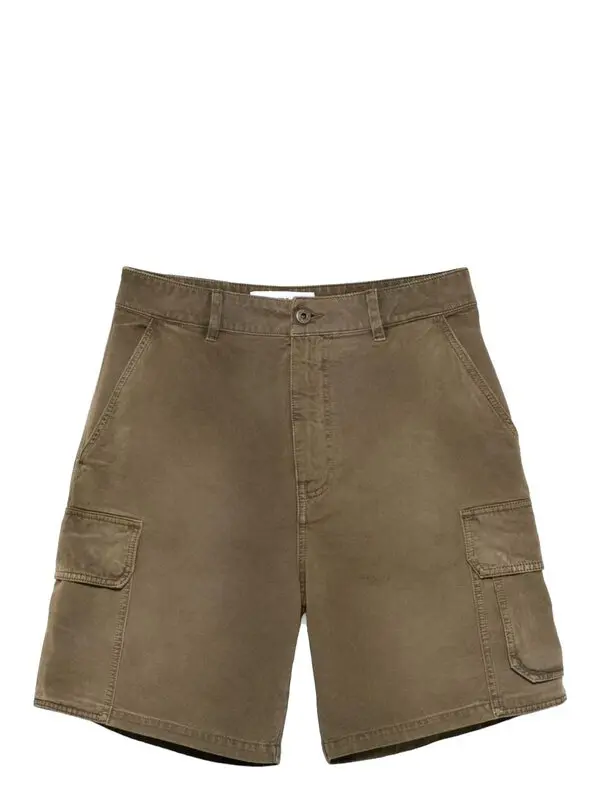Loewe Cotton Cargo Shorts - Beige