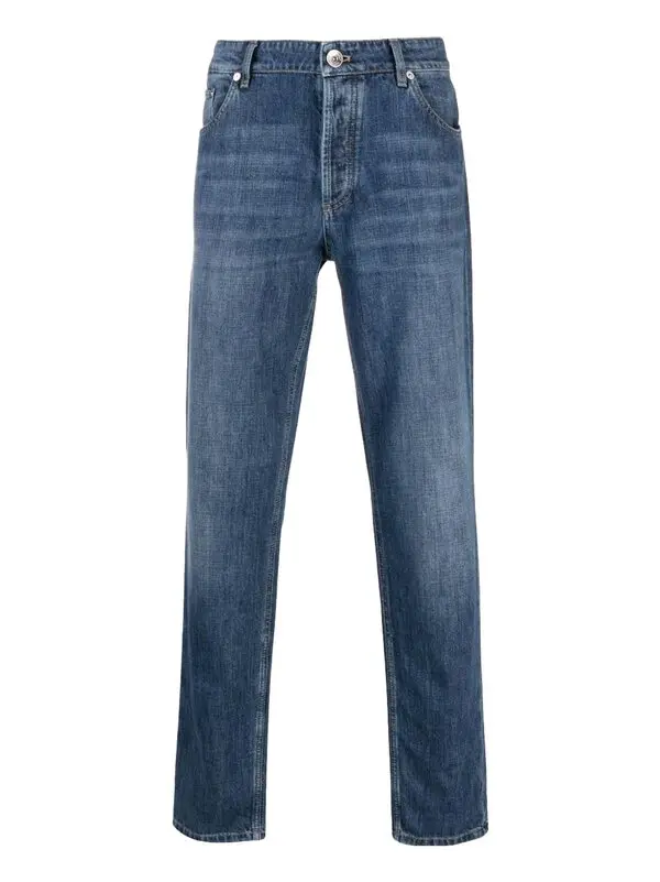 Brunello Cucinelli Denim Jeans - Clear Blue
