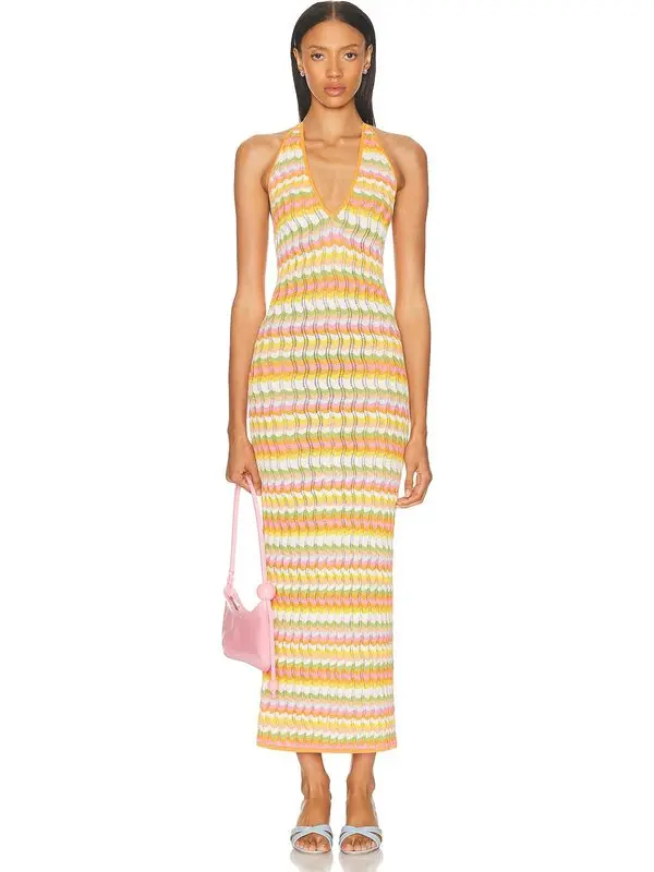 Ronny Kobo Yael Knit Dress - Rainbow Multi