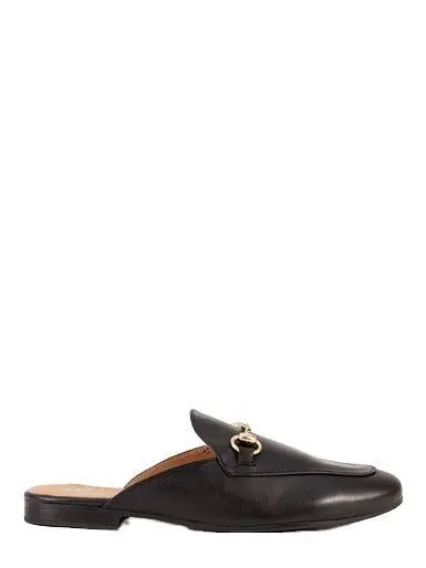MENINA STEP Toledo Slip-on Mule - Black