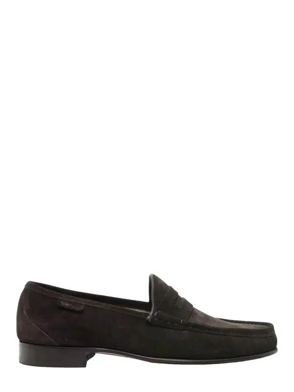 TOM FORD York Loafers - Brown