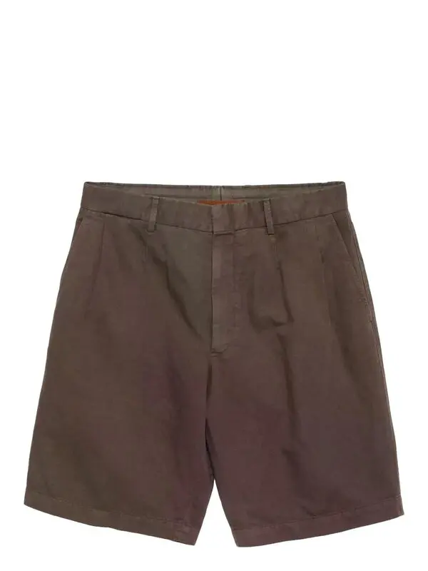 Zegna Chino Shorts - Brown