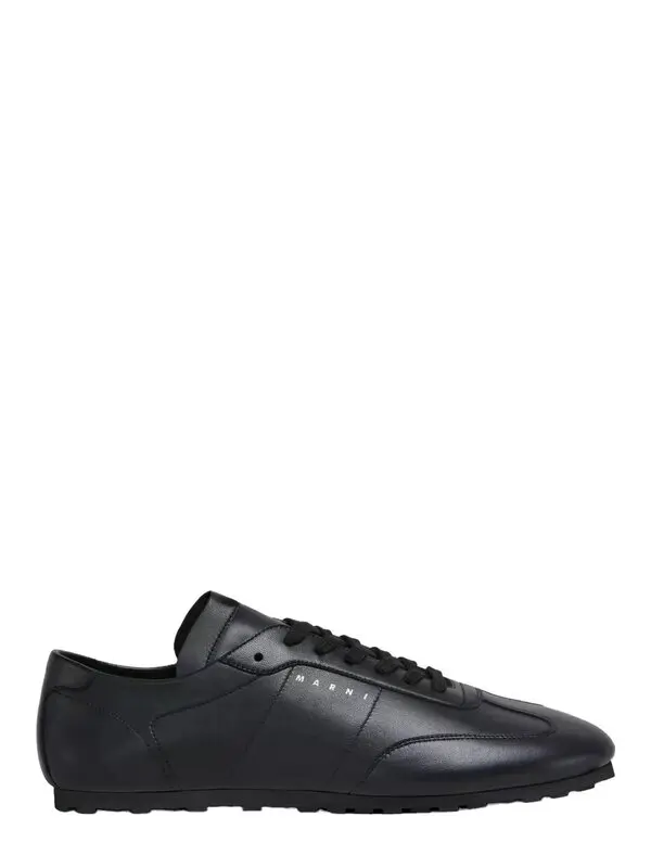 Marni Lace-up Athletic Sneakers - Black