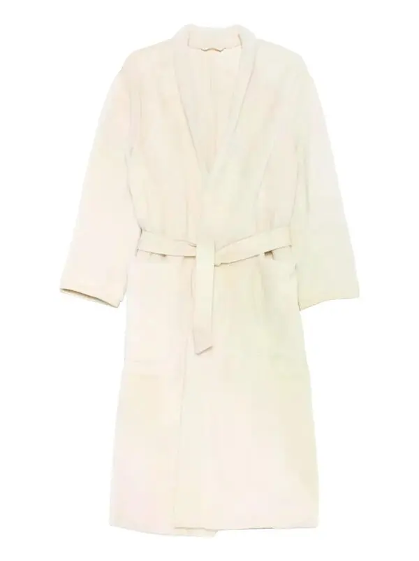 Max Mara Shearling Coat - Neutrals