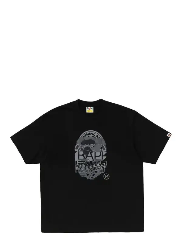 A BATHING APE Graphic-print Short-sleeve T-shirt - Black