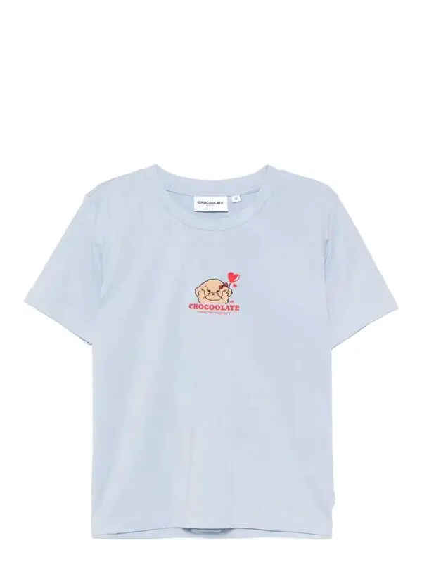 CHOCOOLATE Graphic T-shirt - Blue