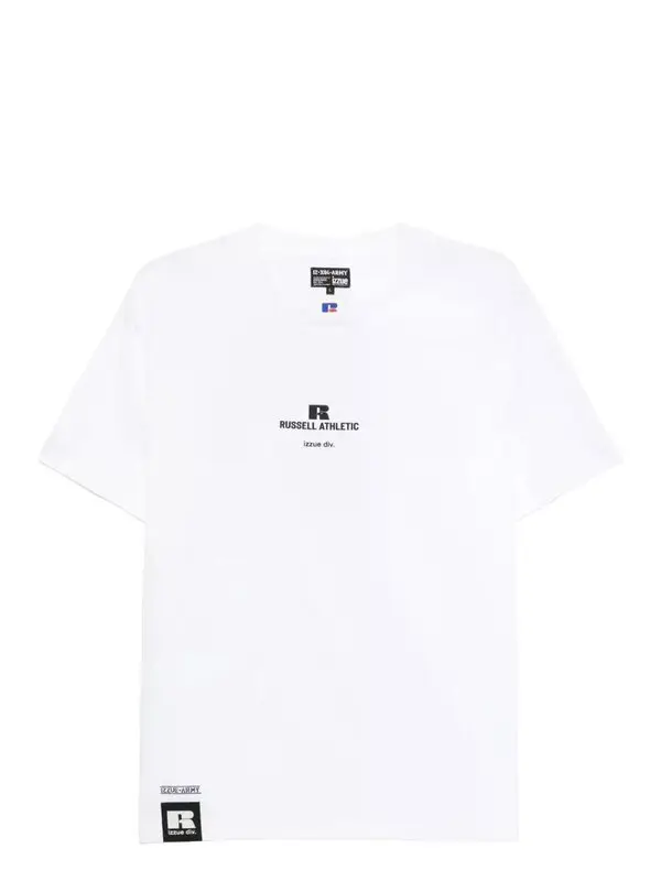 Izzue X Russell Athletic Logo-print T-shirt - White